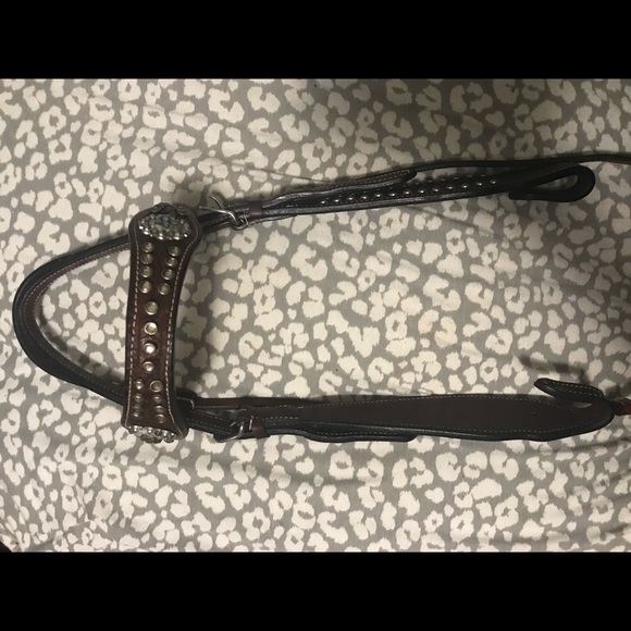 Other | Horse Tack Pretty Brown Tack Set With Stones | Poshmark